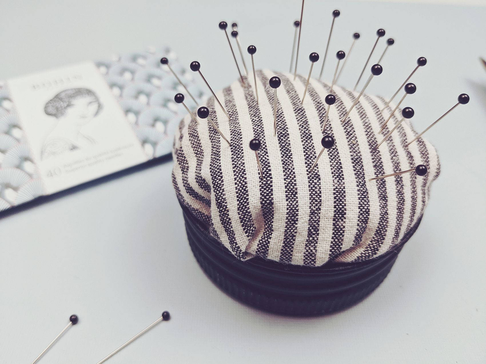 How to Make a Pin Cushion ~ Wool Filled Upcycled Pin Cushion - Kindred ...