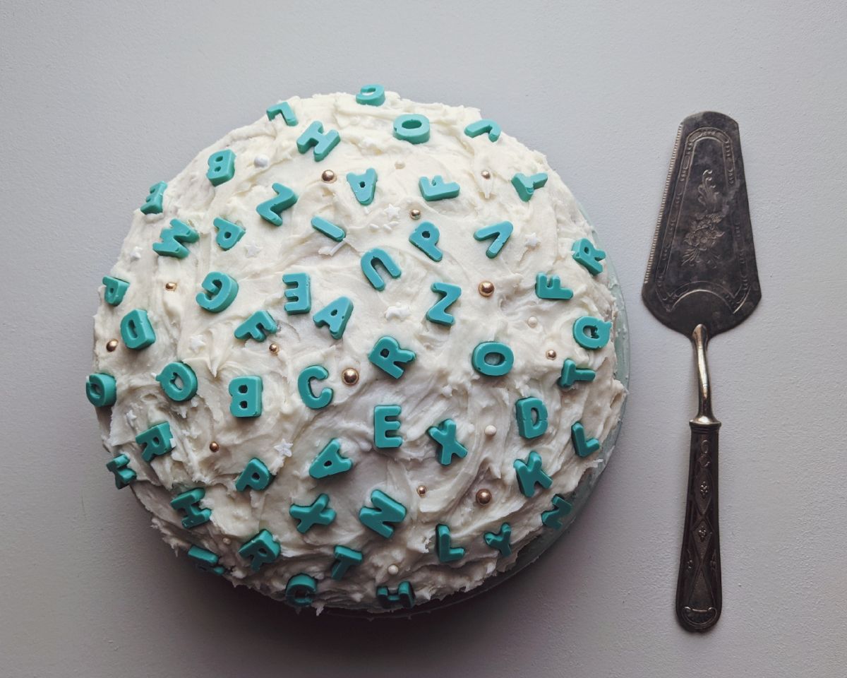 Make an Alphabet Birthday Cake - Kindred + Willow