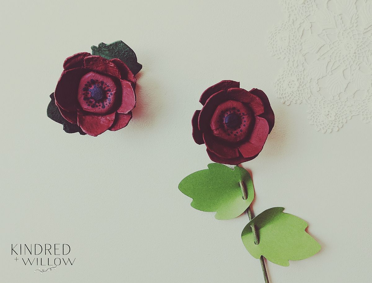 Simple Poppy Craft for Kids ~ Kids Remembrance Day Poppy Craft ...