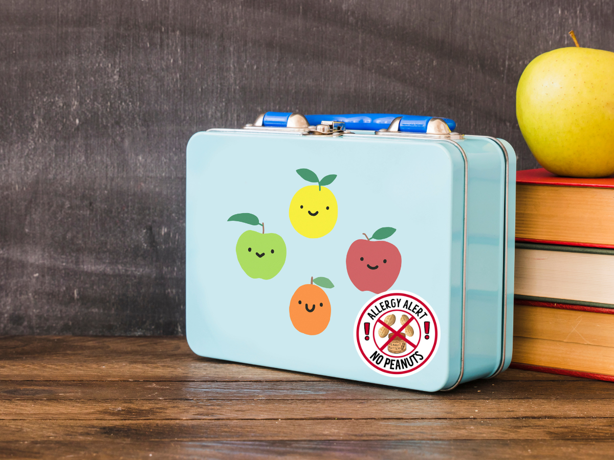 FREE PRINTABLE: Allergy Alert Stickers - Kindred + Willow