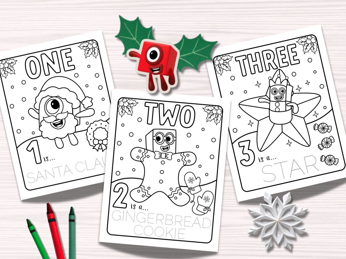 Numberblocks Craft With Printable - FREE Download - Kindred + Willow