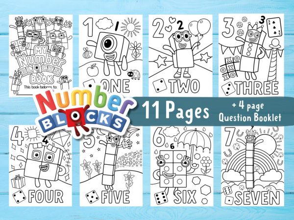 Numberblocks Craft With Printable - FREE Download - Kindred + Willow
