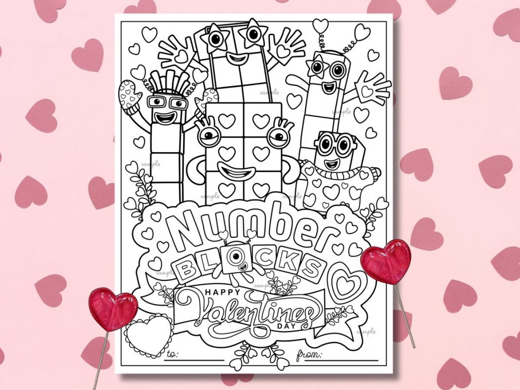 Numberblocks Craft With Printable - FREE Download - Kindred + Willow