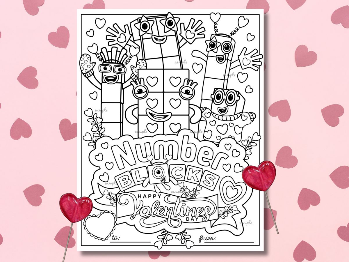 Numberblocks Craft With Printable - FREE Download - Kindred + Willow