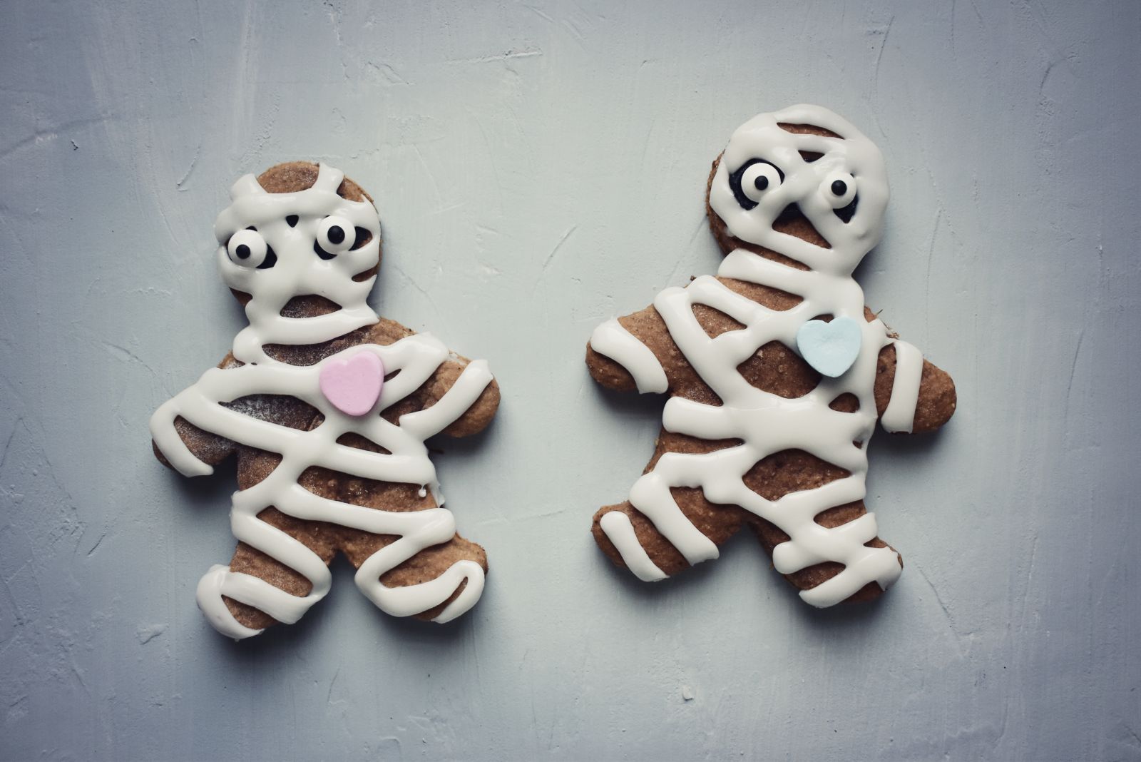 Gingerbread Mummy Cookies - Kindred + Willow