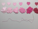 How to Make a Paper Heart Mobile - Kindred + Willow